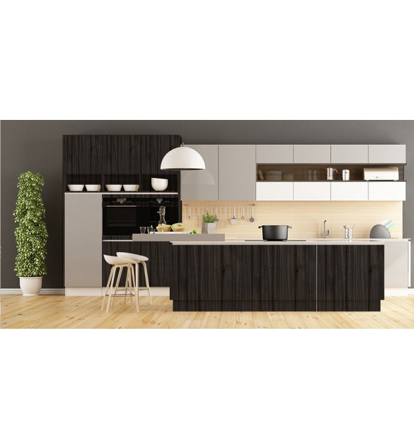 Chelsea Chestnut Anthracite HPL Laminates with Trace (TRC) Finish in ...