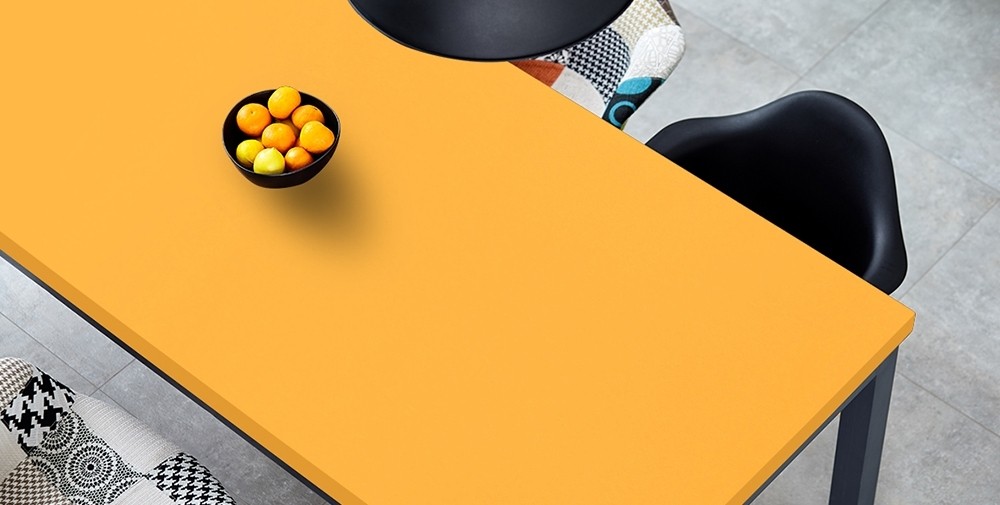 Light Orange Laminates with Suede Finish in MEA - Greenlam Laminates